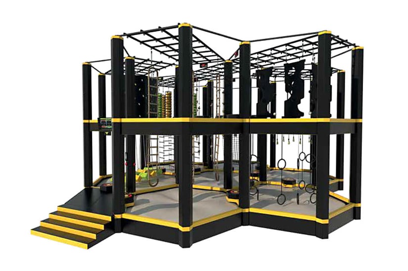 Ninja Course | Trampoline Park | Akrobat Trampolines