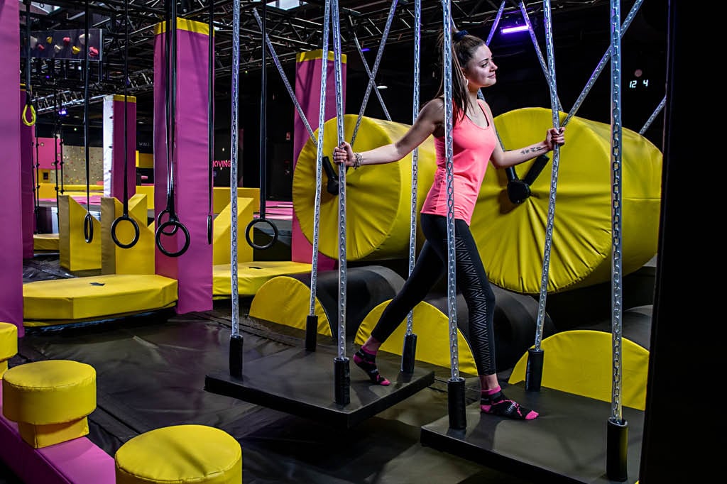 Ninja Course | Trampoline Park | Akrobat Trampolines