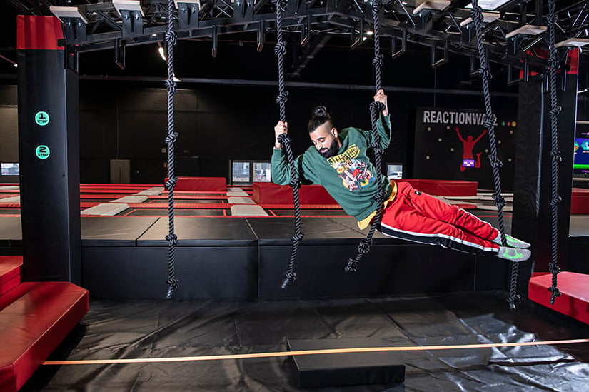 Ninja Course | Trampoline Park | Akrobat Trampolines
