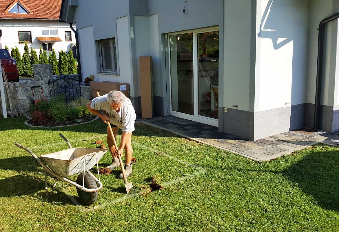 Step-by-step preparation of the pit for your inground trampoline