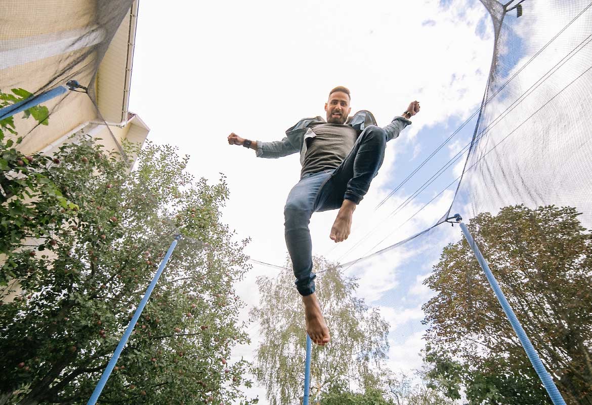 Trampolines for the better sleeping