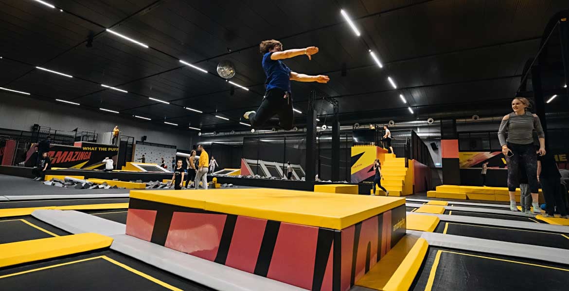 Amazinga Trampoline park - Case study