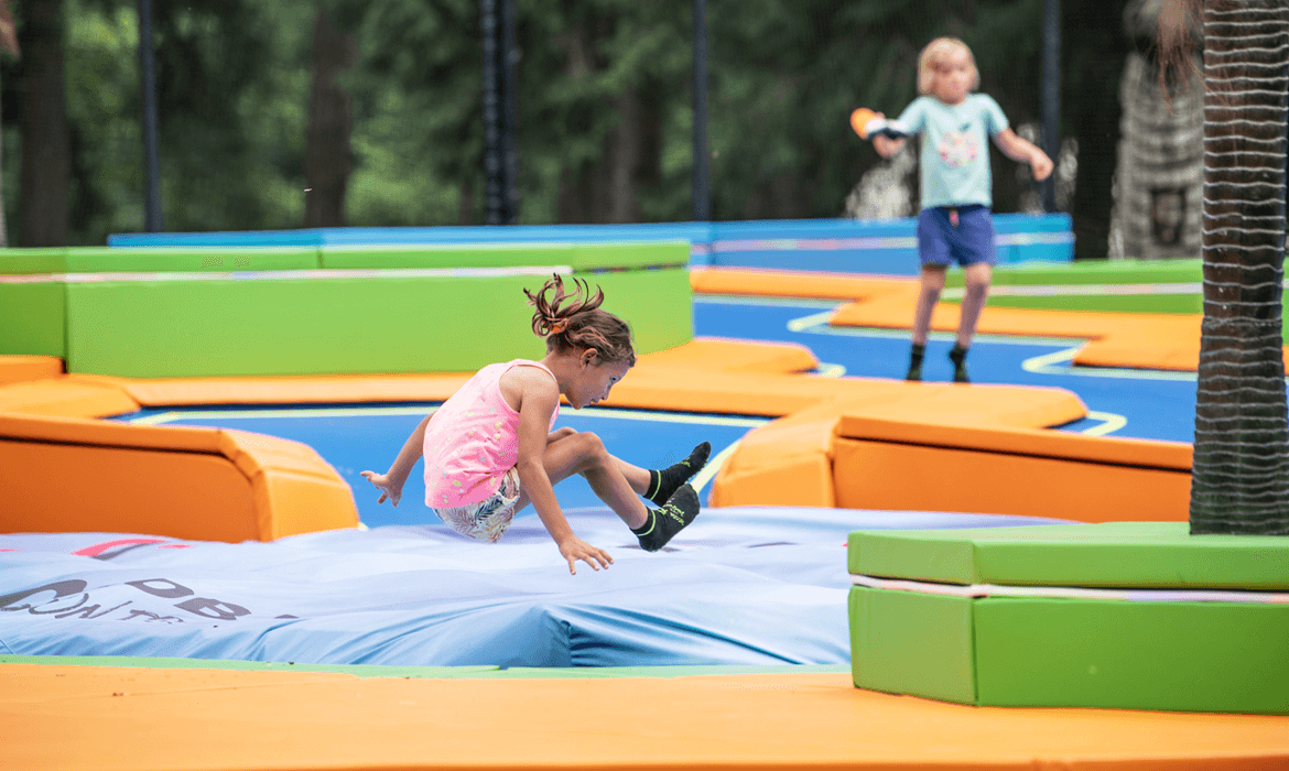Advantages of a modular Trampoline park design