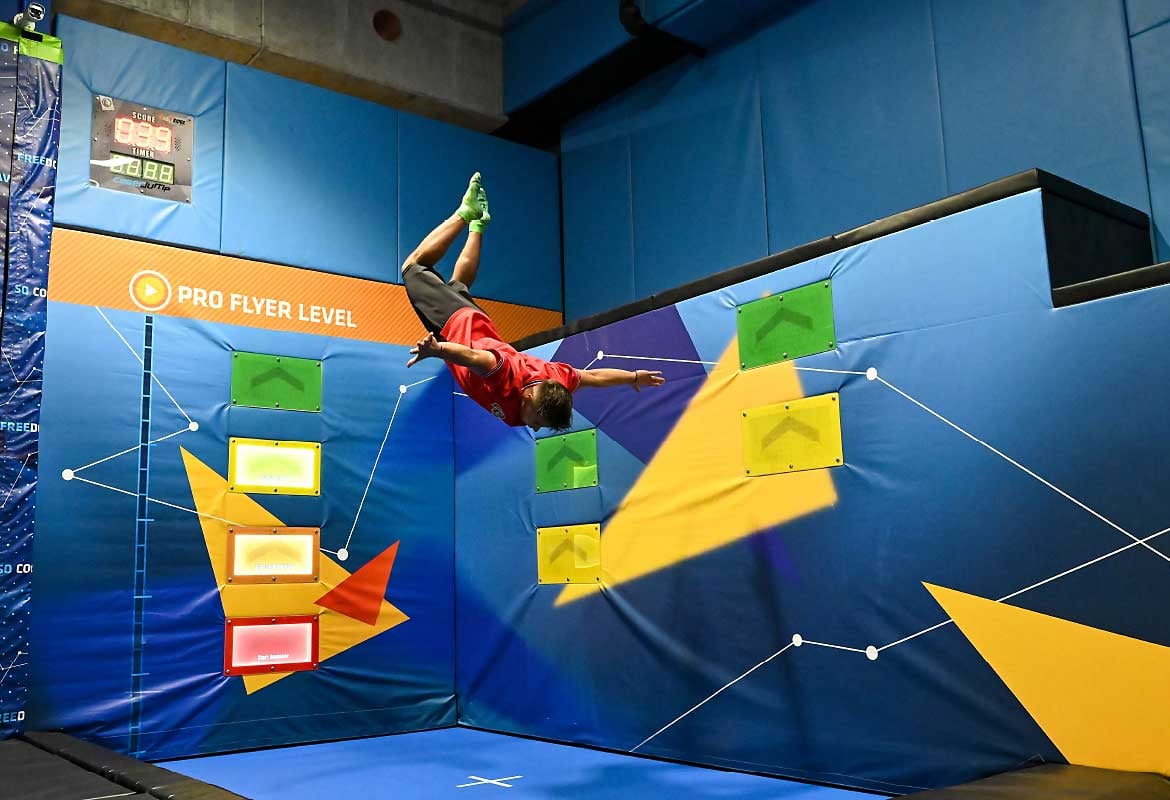 Don’t forget advanced jumper features in your Trampoline park